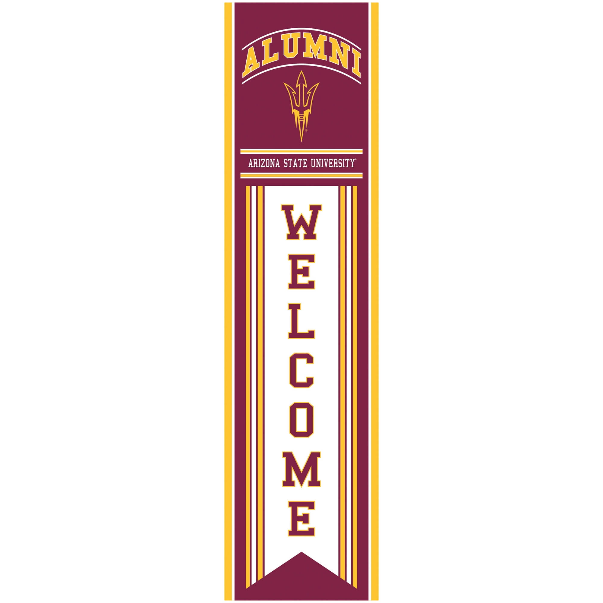 Arizona State Sun Devils 47" Alumni Porch Leaner Welcome Wall Sign ...