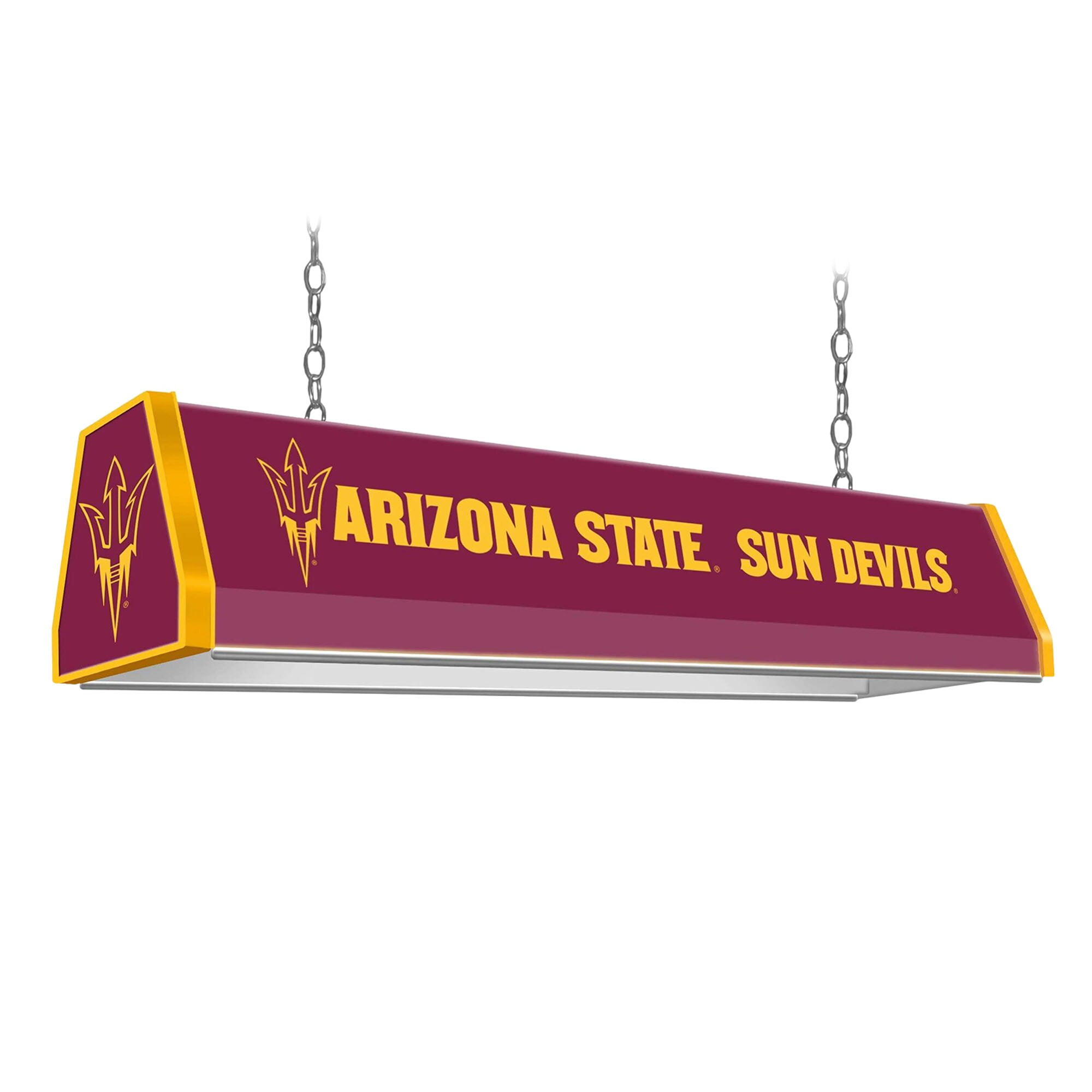 Arizona State Sun Devils Wordmark 38.5'' x 10.75'' Pool Table Light ...