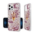 Arizona State Sun Devils iPhone Paisley Design Clear Case - Walmart.com