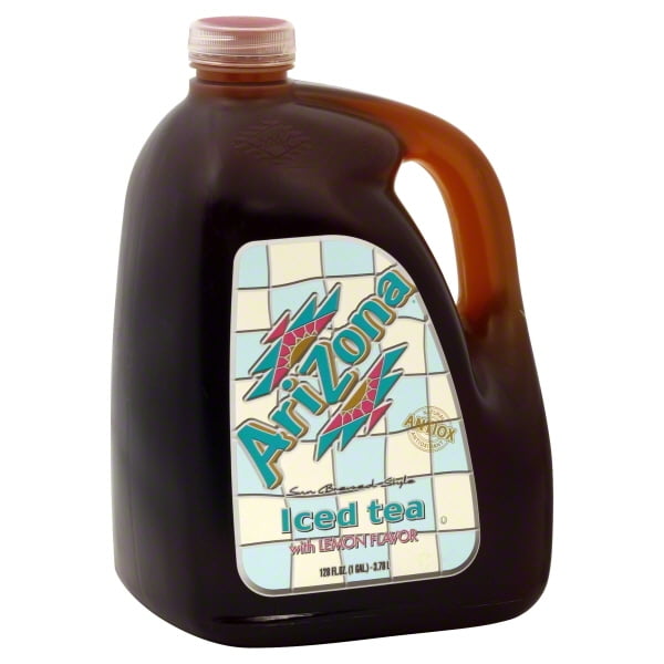Arizona Sun Brewed Style Iced Tea with Lemon Flavor, 128 Fl. Oz ...
