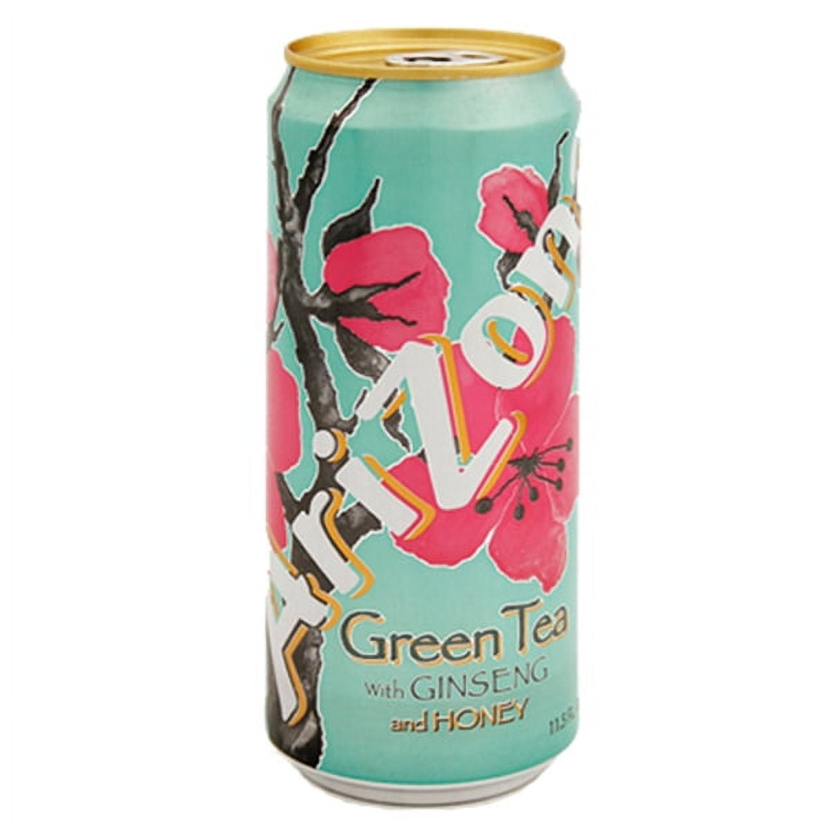 Arizona Tea Green Tea 11.5 Oz Slim Can Pack of 30 - Walmart.com