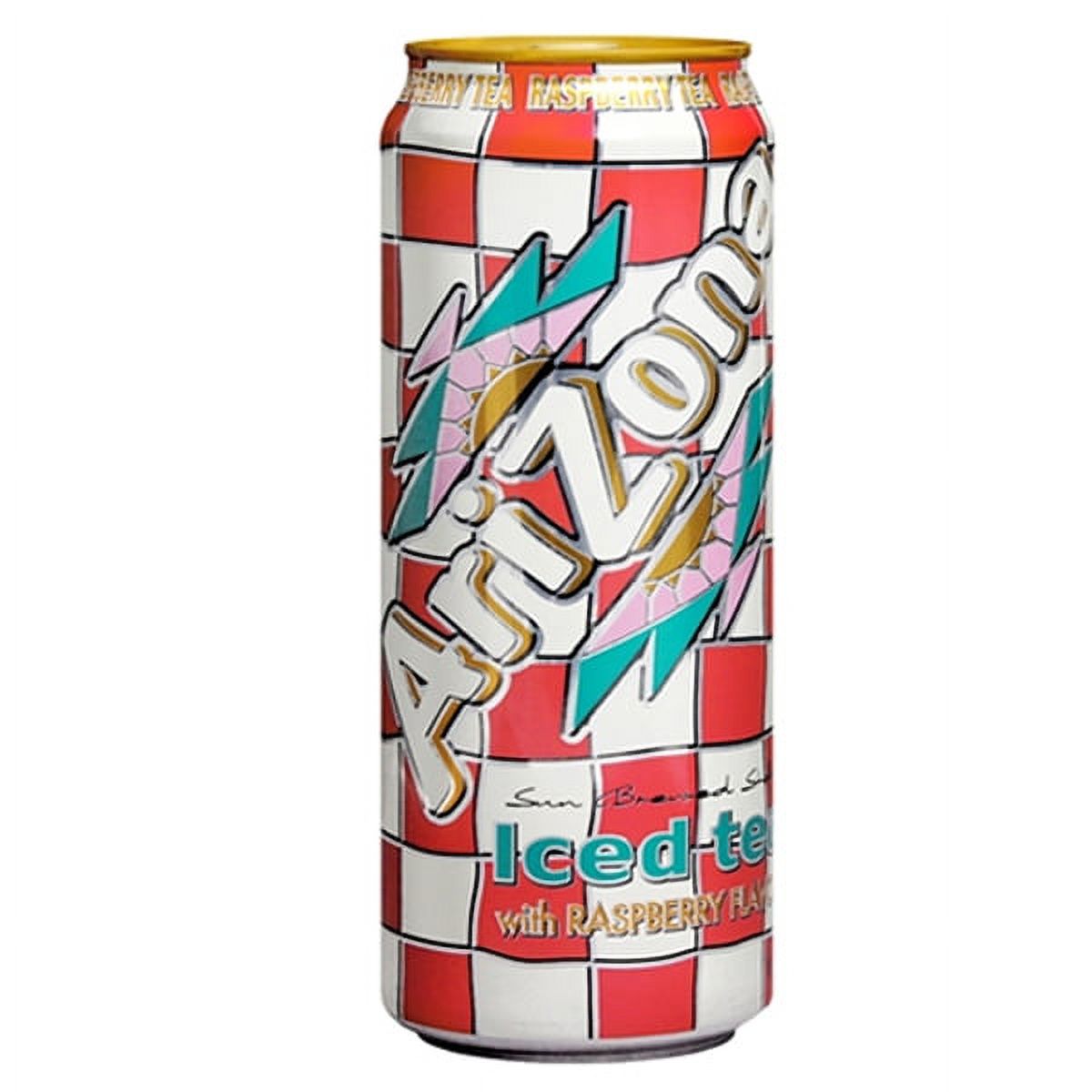 Arizona Tea Raspberry Tea 11.5 Oz Slim Can Pack of 12 - Walmart.com
