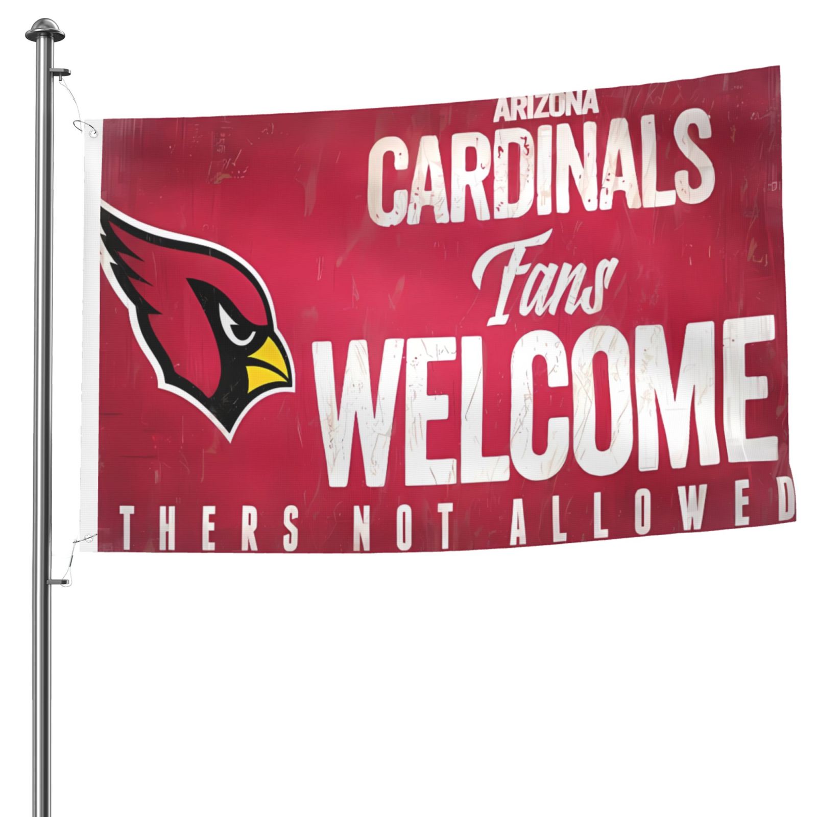 Arizona Team Double-Sided Flag 5x8ft, Garden Hanging Flag, Game Support ...