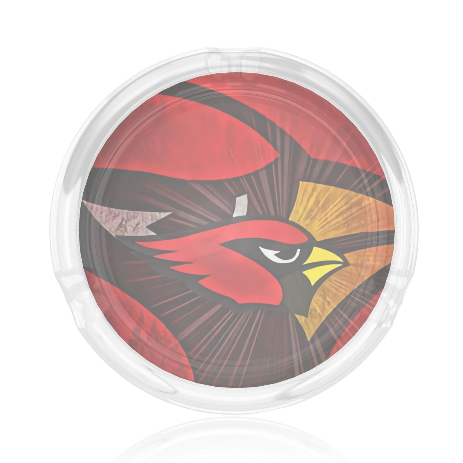 Arizona Team Round Glass Ashtray, Customized With Baseball Theme ...