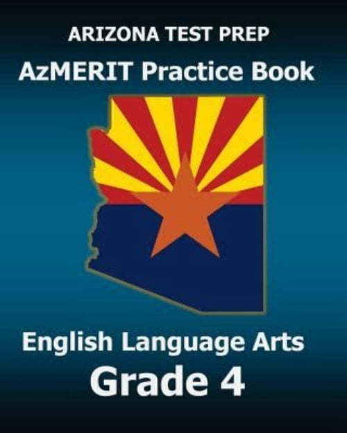 Arizona Test Prep Azmerit Practice Book English Language Arts Grade 4 ...