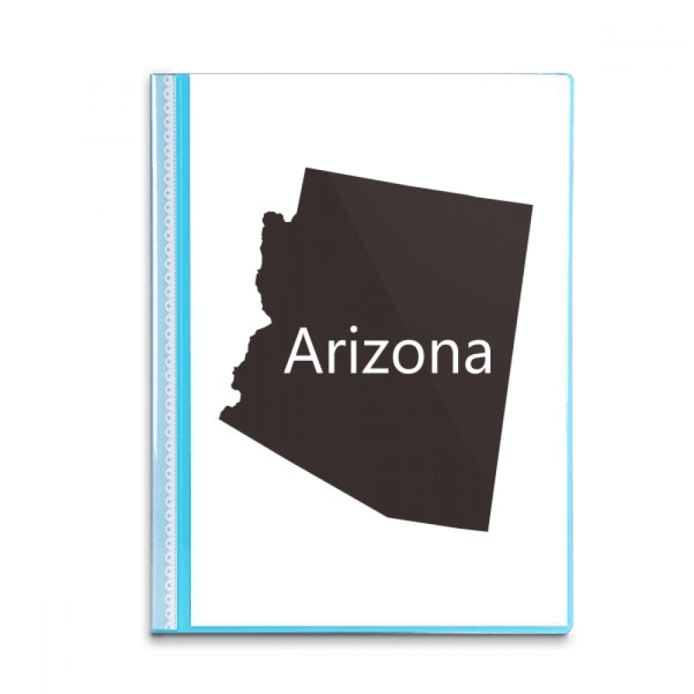 Arizona The United States Of America Map Book Sheet Protectors ...