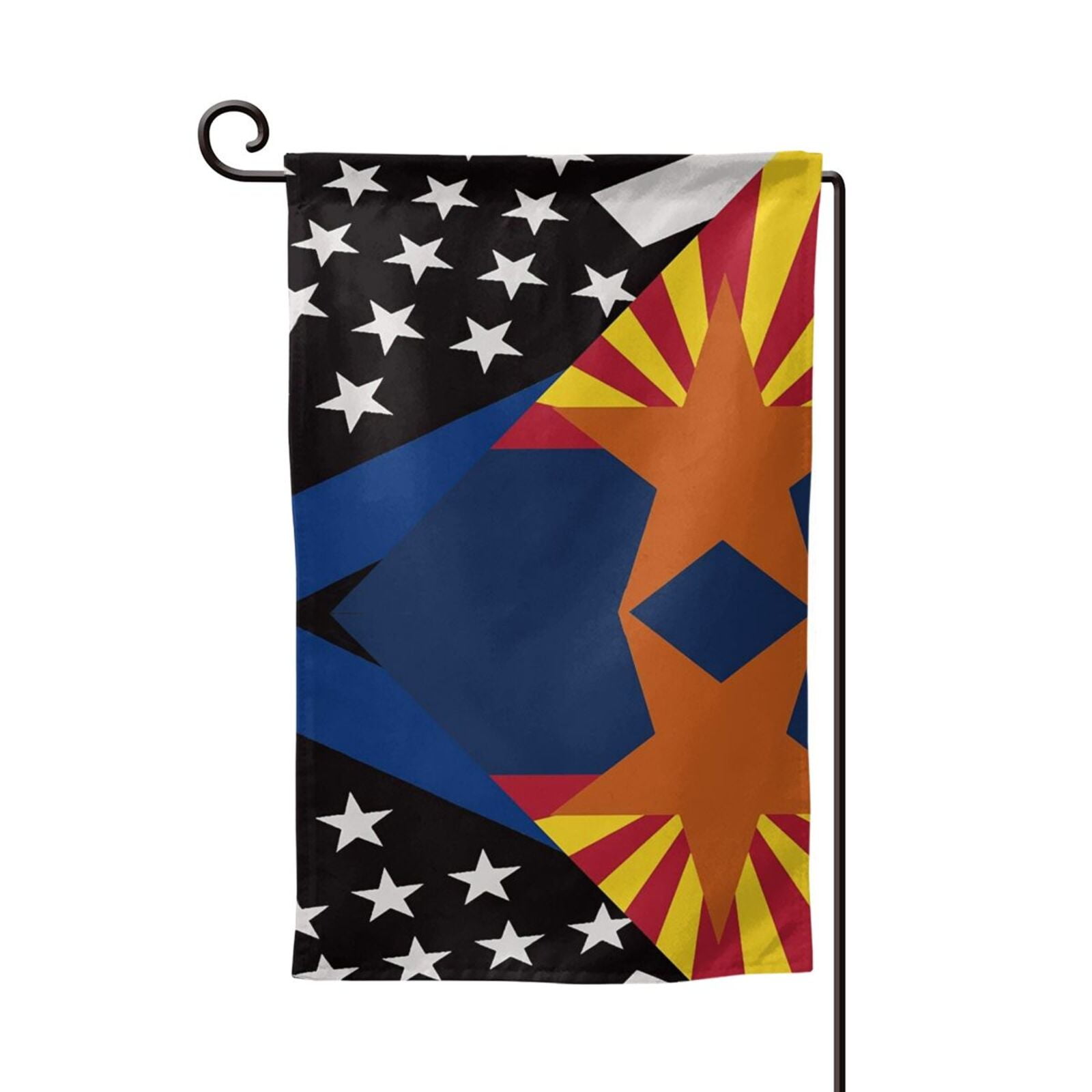 Arizona Thin Blue Line Flag Garden Flag Vertical Double Sided Yard ...
