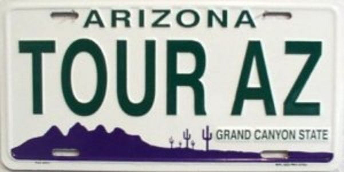 Arizona Tour AZ License Plate - Walmart.com
