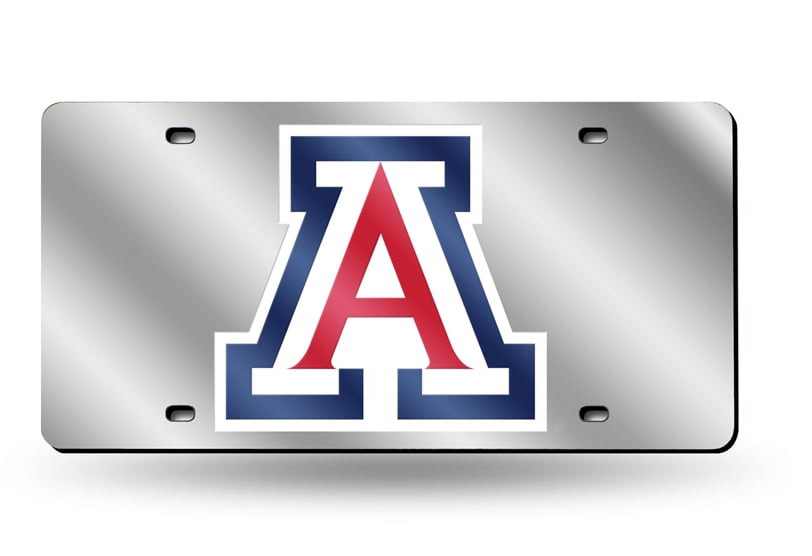 Arizona University NCAA Wildcats Acrylic License Plate Laser Tag ...