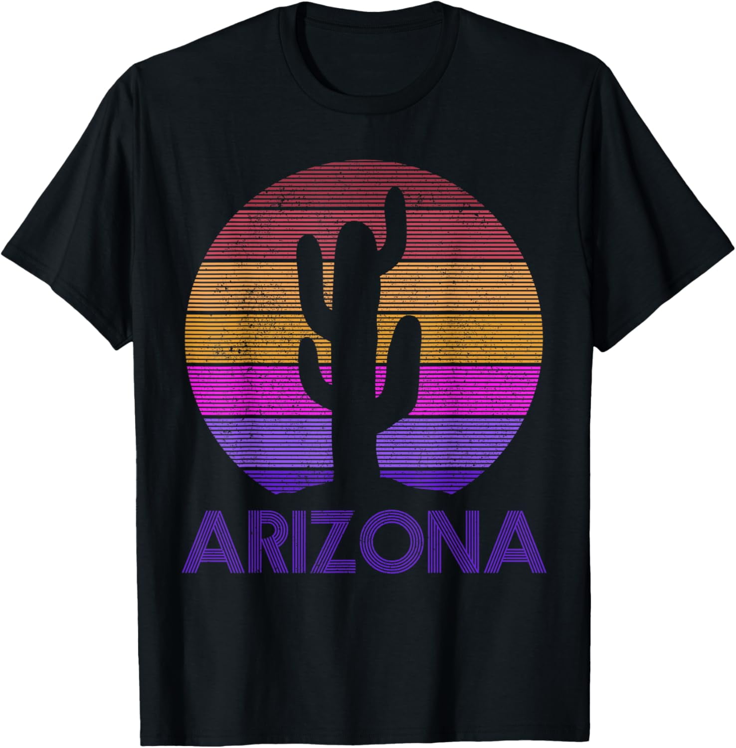 Arizona - Vintage Retro Cactus Souvenir Gift T-Shirt men and women can ...