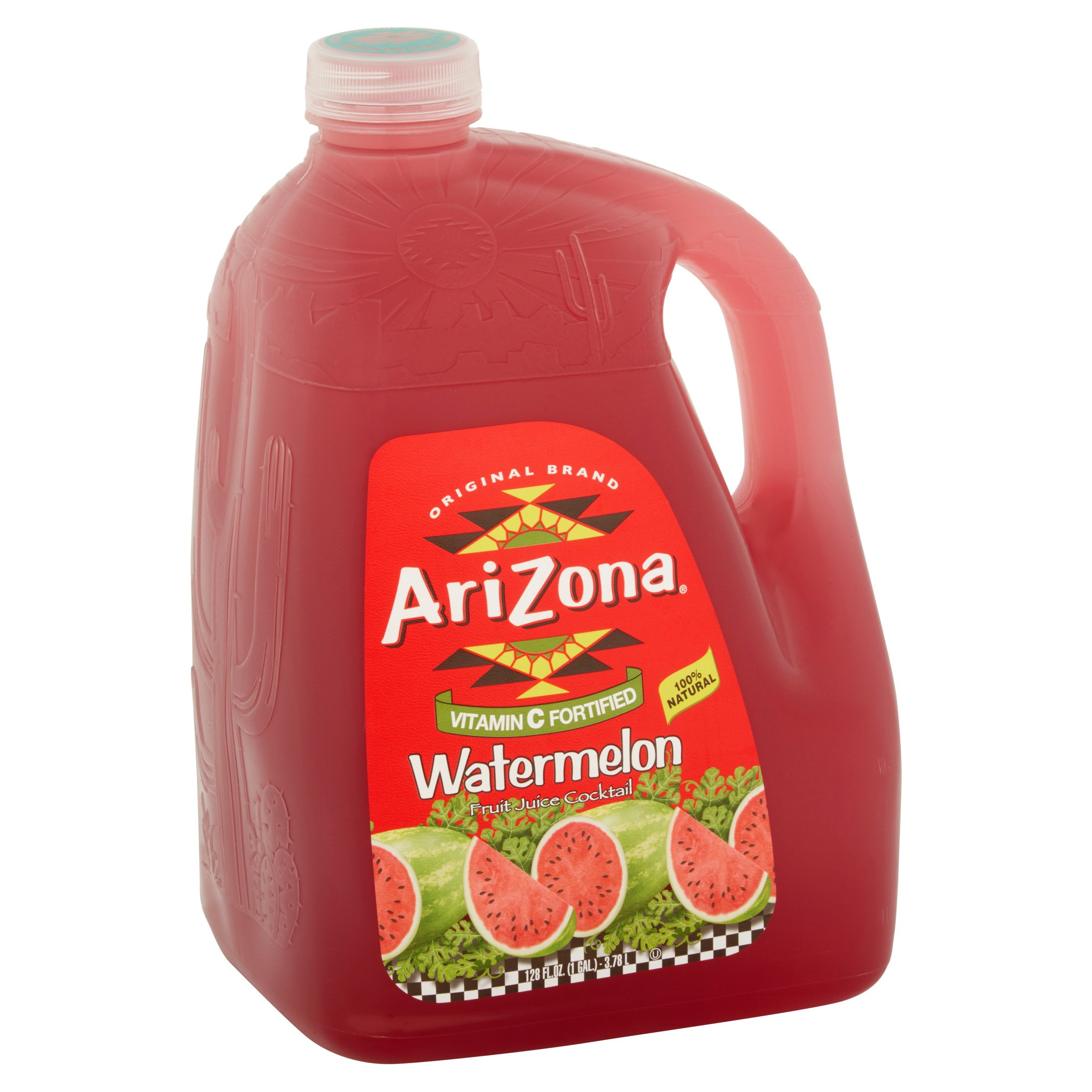 AriZona Watermelon Juice Lemonade 128 Oz Gallon with Kiwi Mango Fruit ...