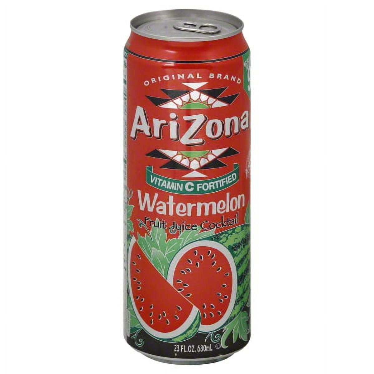 Arizona Watermelon Fruit Juice Cocktail, 23 Fl. Oz., Vitamin C ...