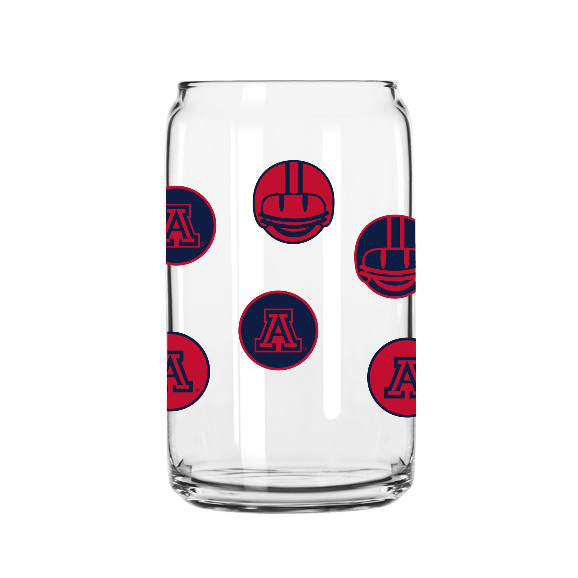 Arizona Wildcats 16oz. Smiley Can Glass - Walmart.com