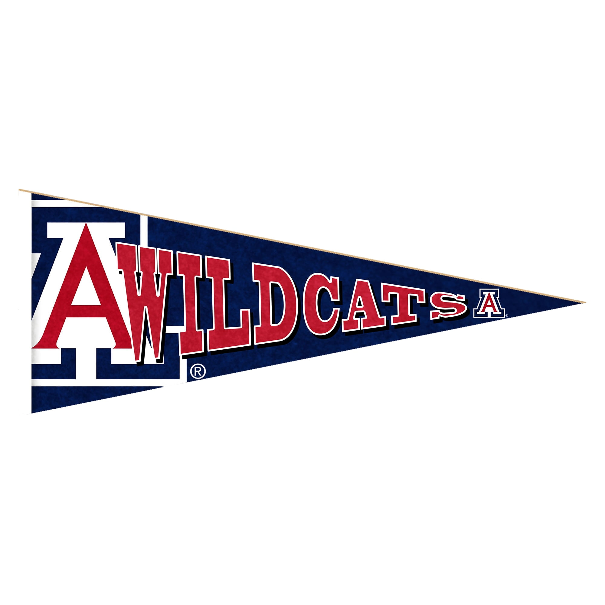 Arizona Wildcats 24'' Wood Pennant - Walmart.com