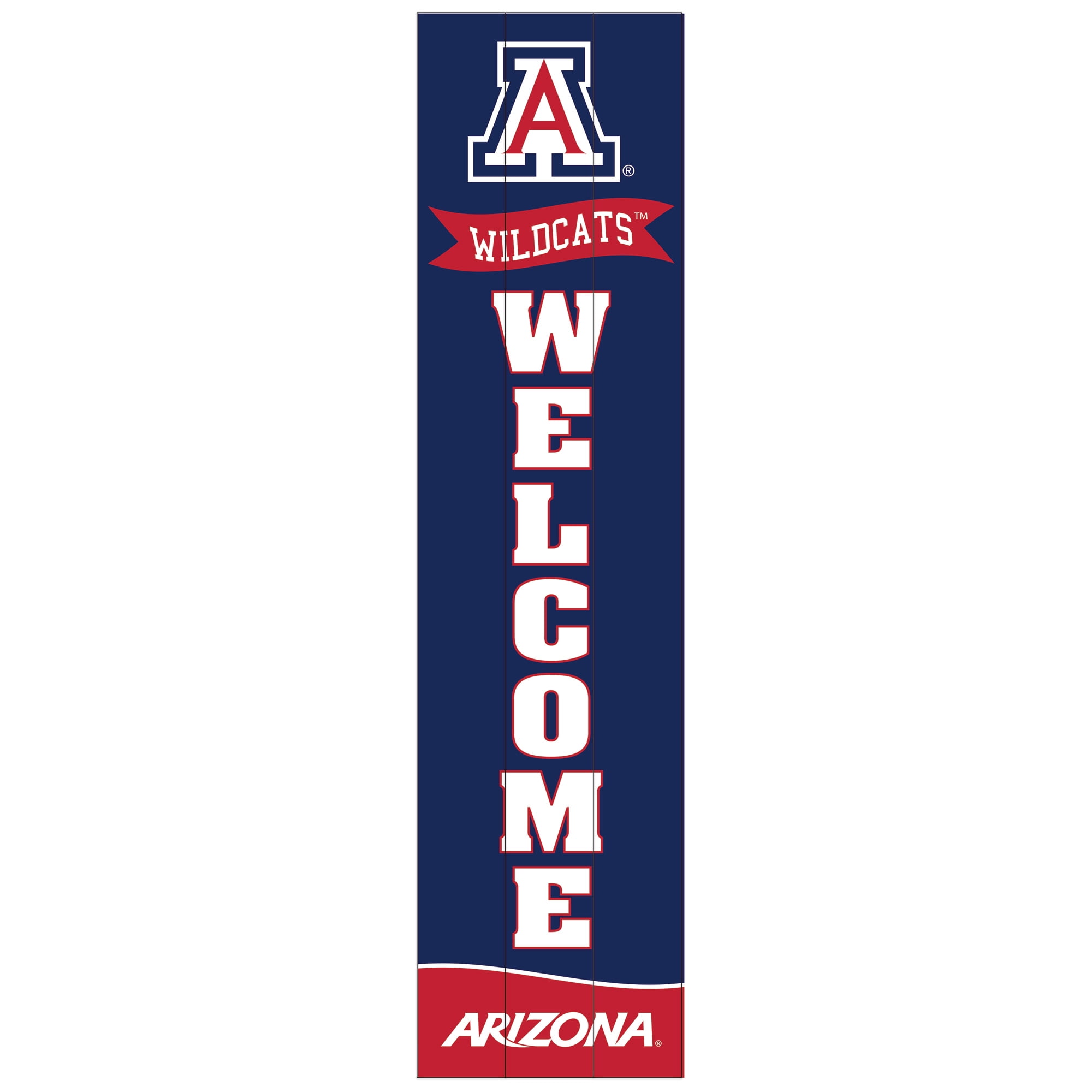 Arizona Wildcats 47" Leaner Fan Sign - Walmart.com