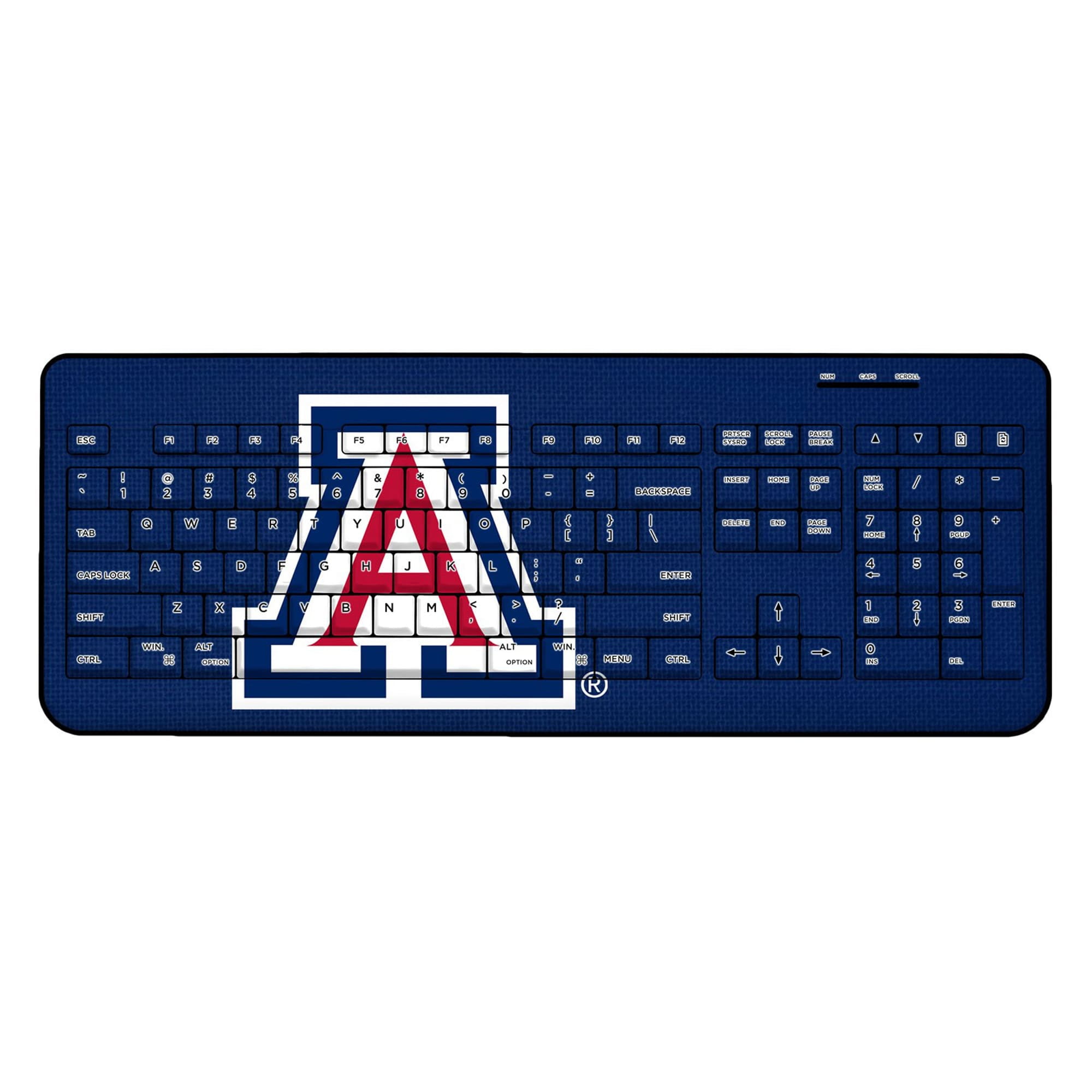 Arizona Wildcats Solid Design Wireless Keyboard - Walmart.com