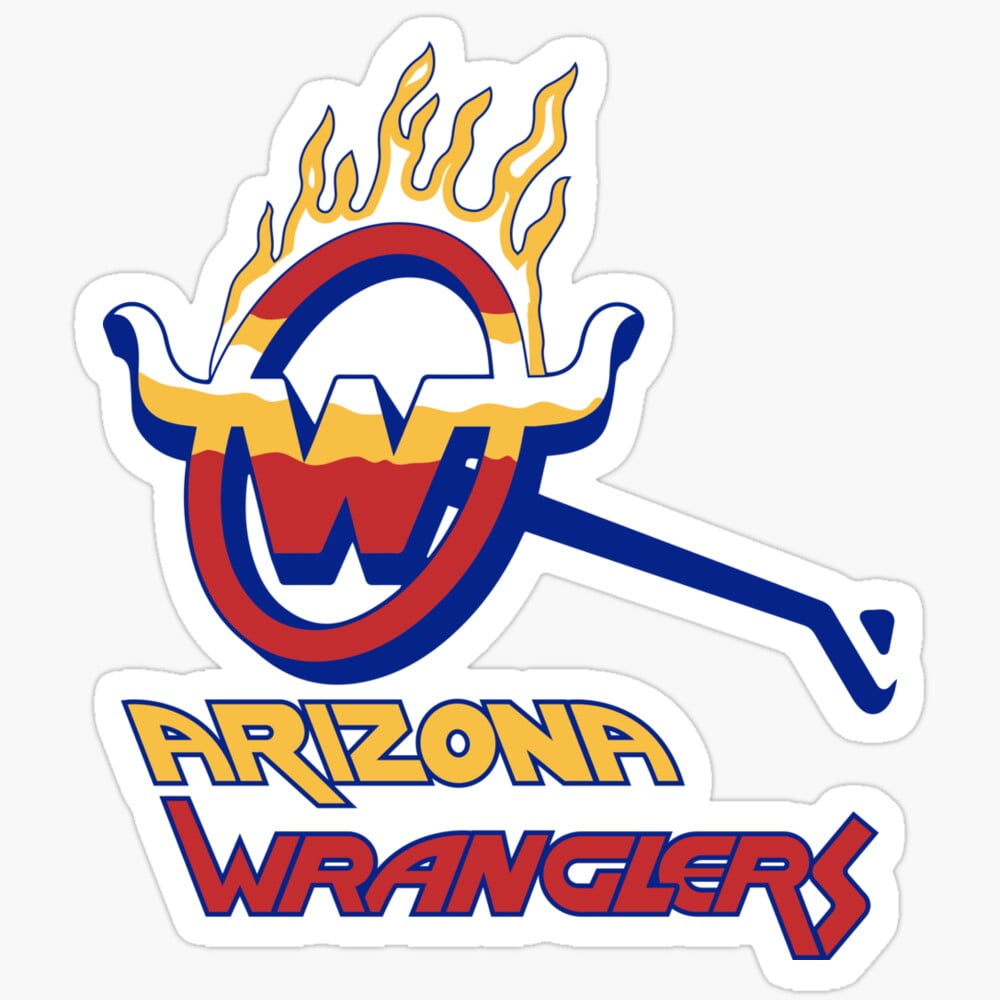 Arizona Wranglers Sticker Phone Decal Water Bottle Stickers Car Decals ...