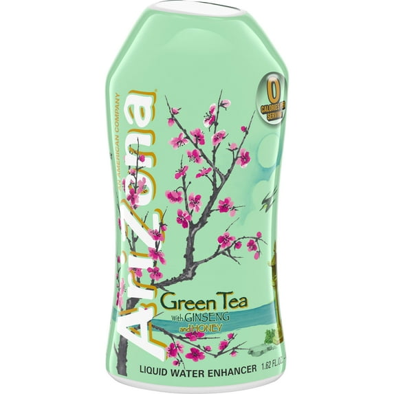 Arizona Zero Calorie Liquid Water Enhancer - Green Tea With Ginseng ...