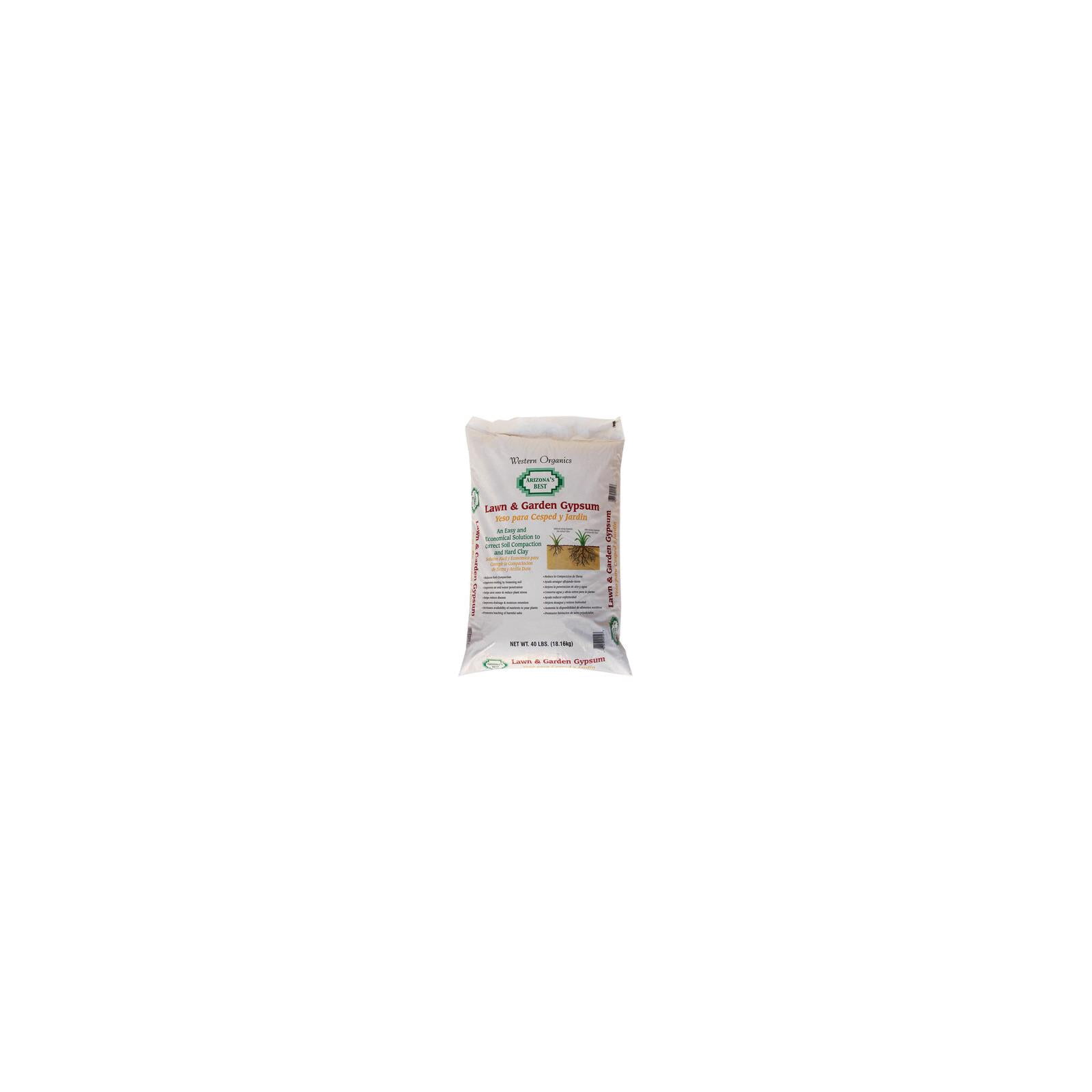 Arizona's Best AZB40012 Gypsum Soil Treatment, 40 Lbs. - Quantity 1 ...