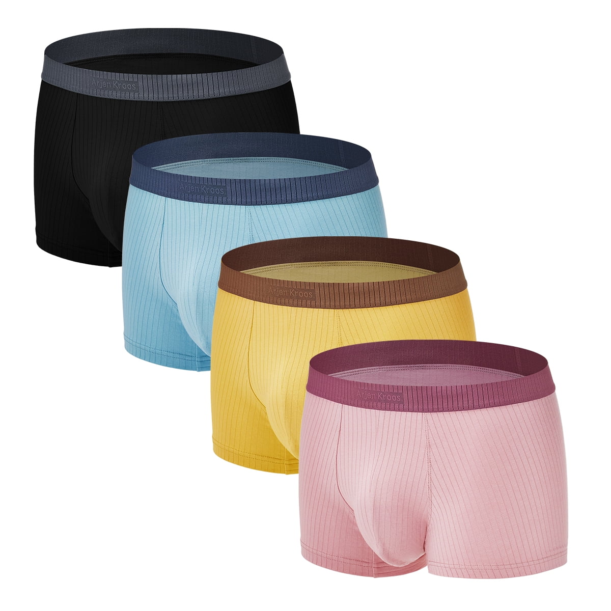 Arjen Kroos Mens Cotton Trunks Underwear Low Rise Boxer Briefs for Men ...