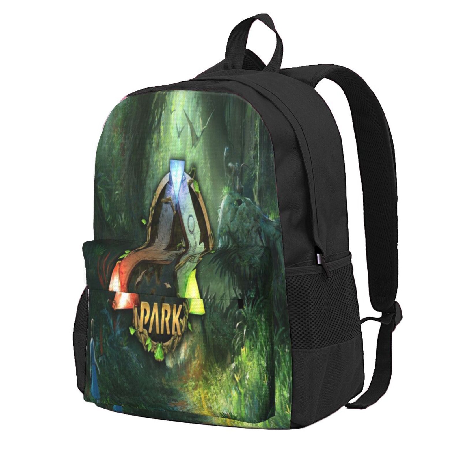 Ark Survival Backpack with Pocket Bookbag Lightweight Laptop Bag Travel ...