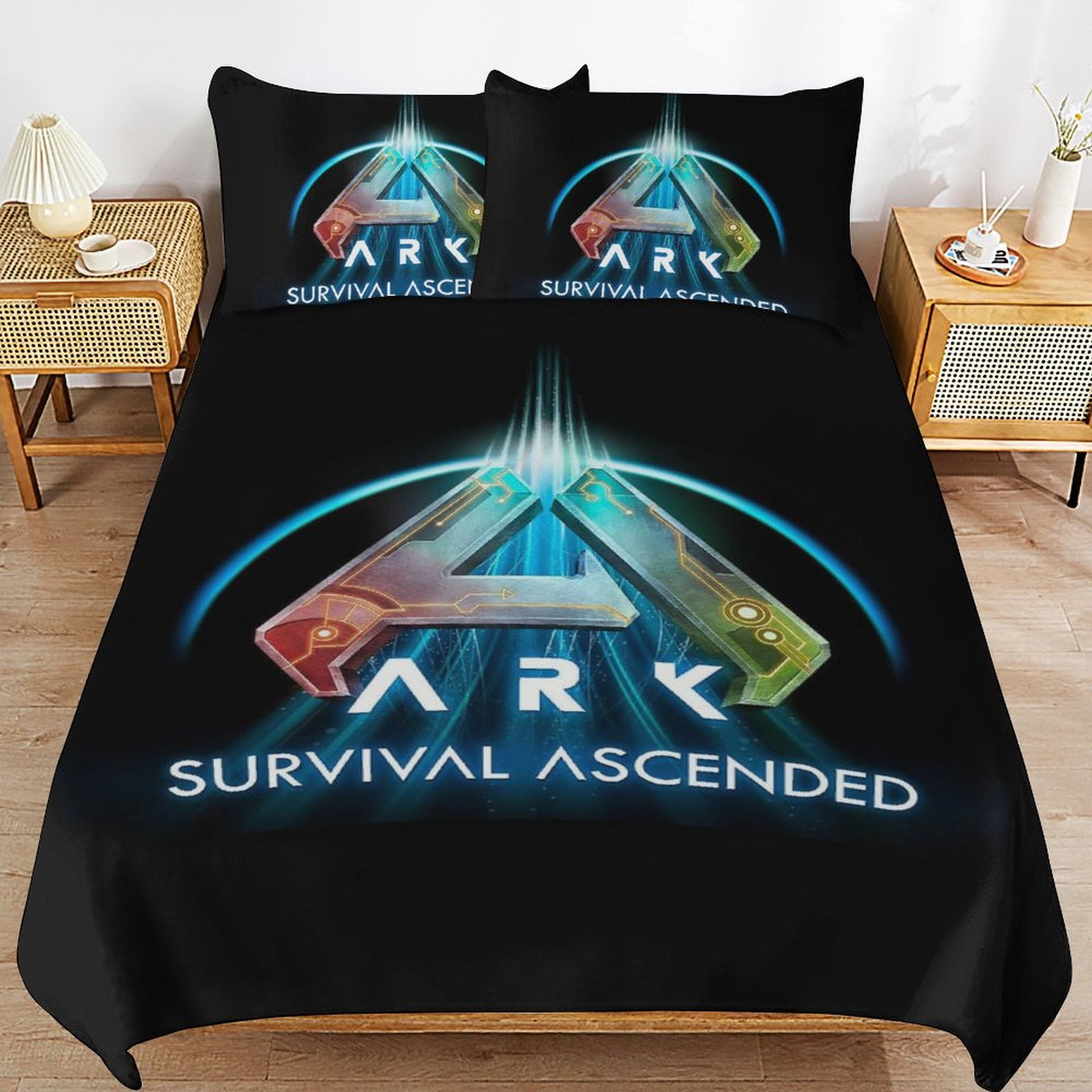 Ark Survival Bed Duvet Cover Cartoon Bedding Sets 3D Lightweight 3 ...