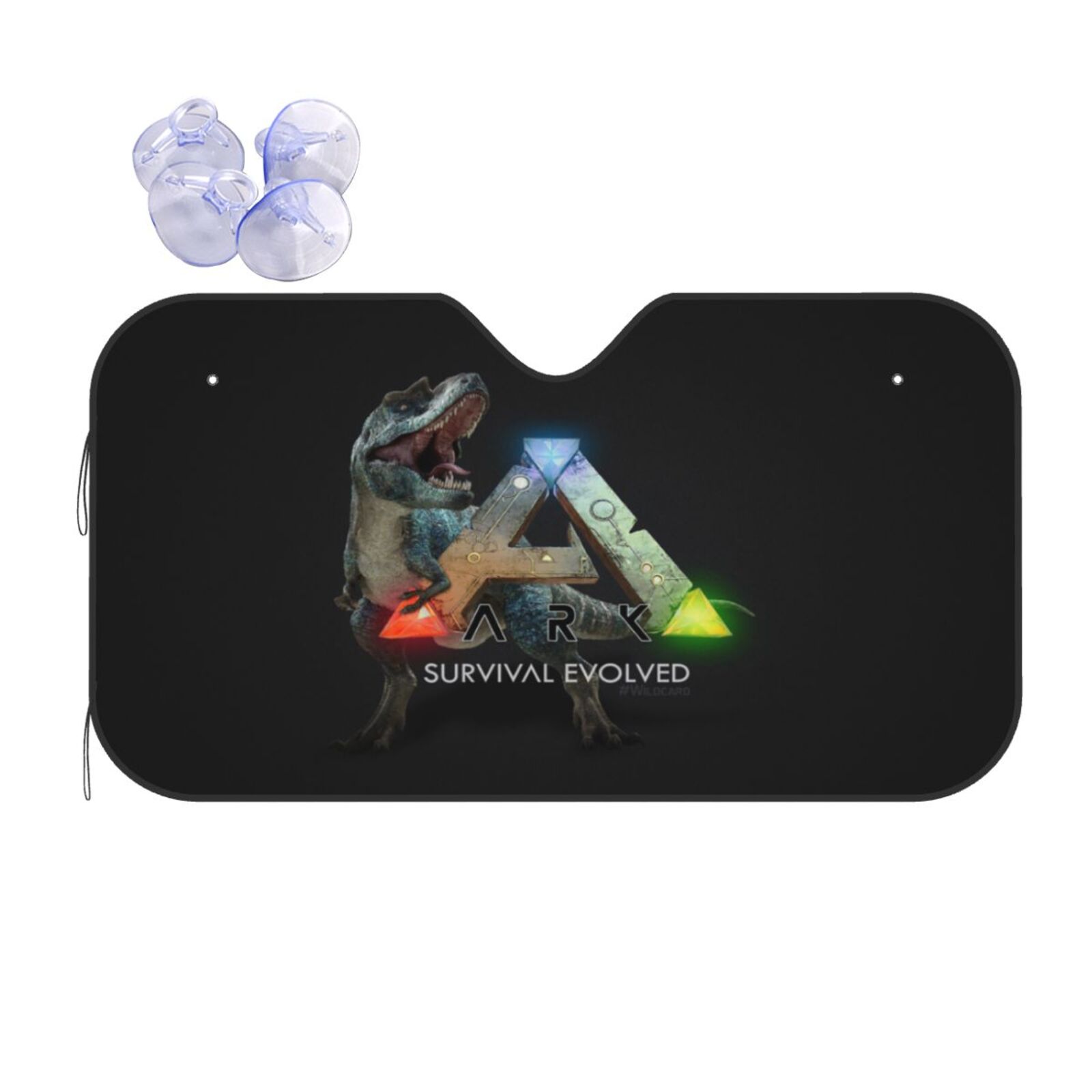 Ark Survival Car Sun Shade Windshield Cartoon Sun Shade for Car Truck & SUV Front Window Shade ...