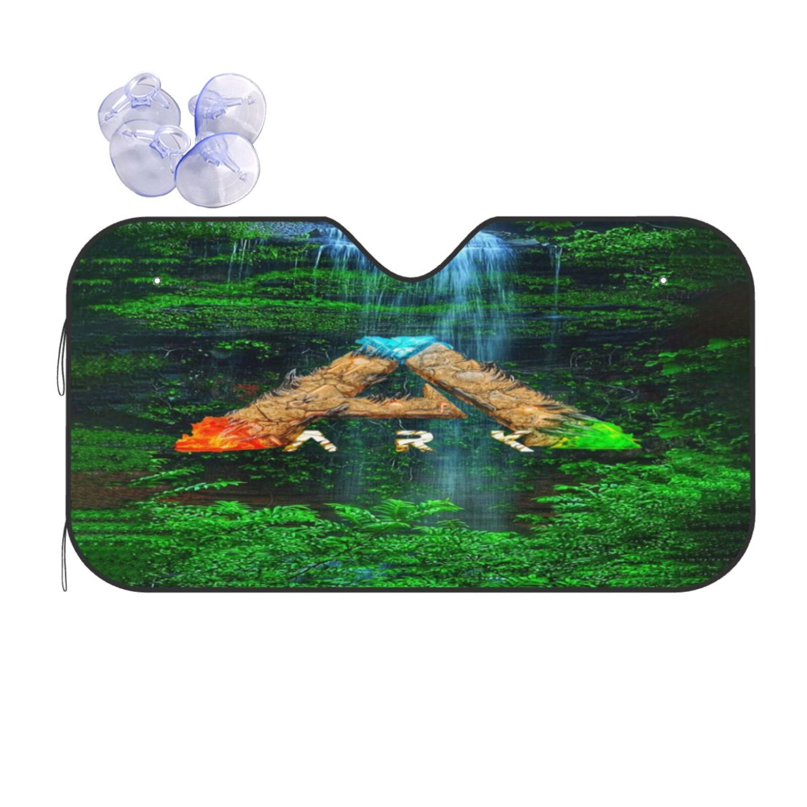 Ark Survival Car Sun Shade Windshield Cartoon Sun Shade for Car Truck ...