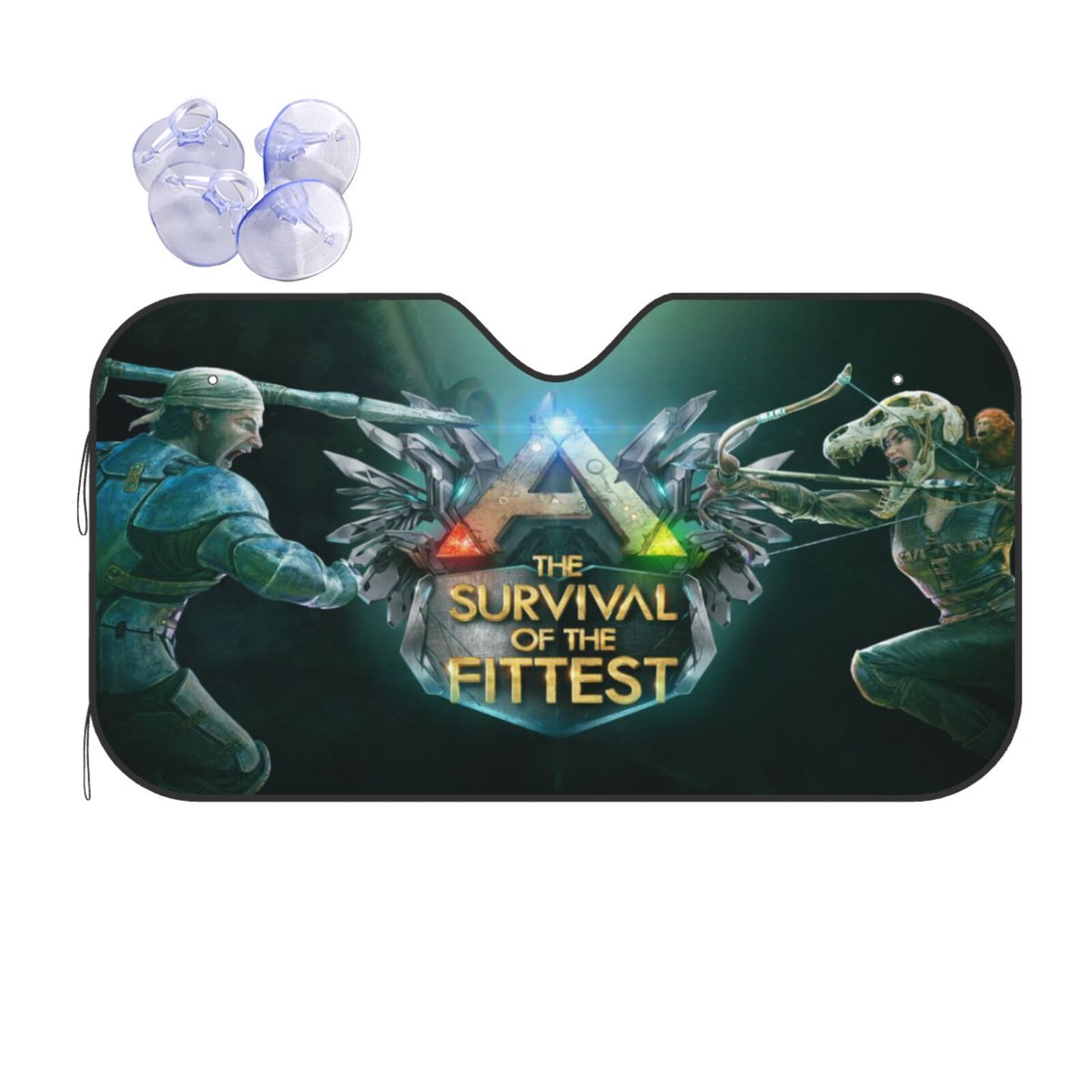 Ark Survival Car Sun Shade Windshield Cartoon Sun Shade for Car Truck & SUV Front Window Shade ...