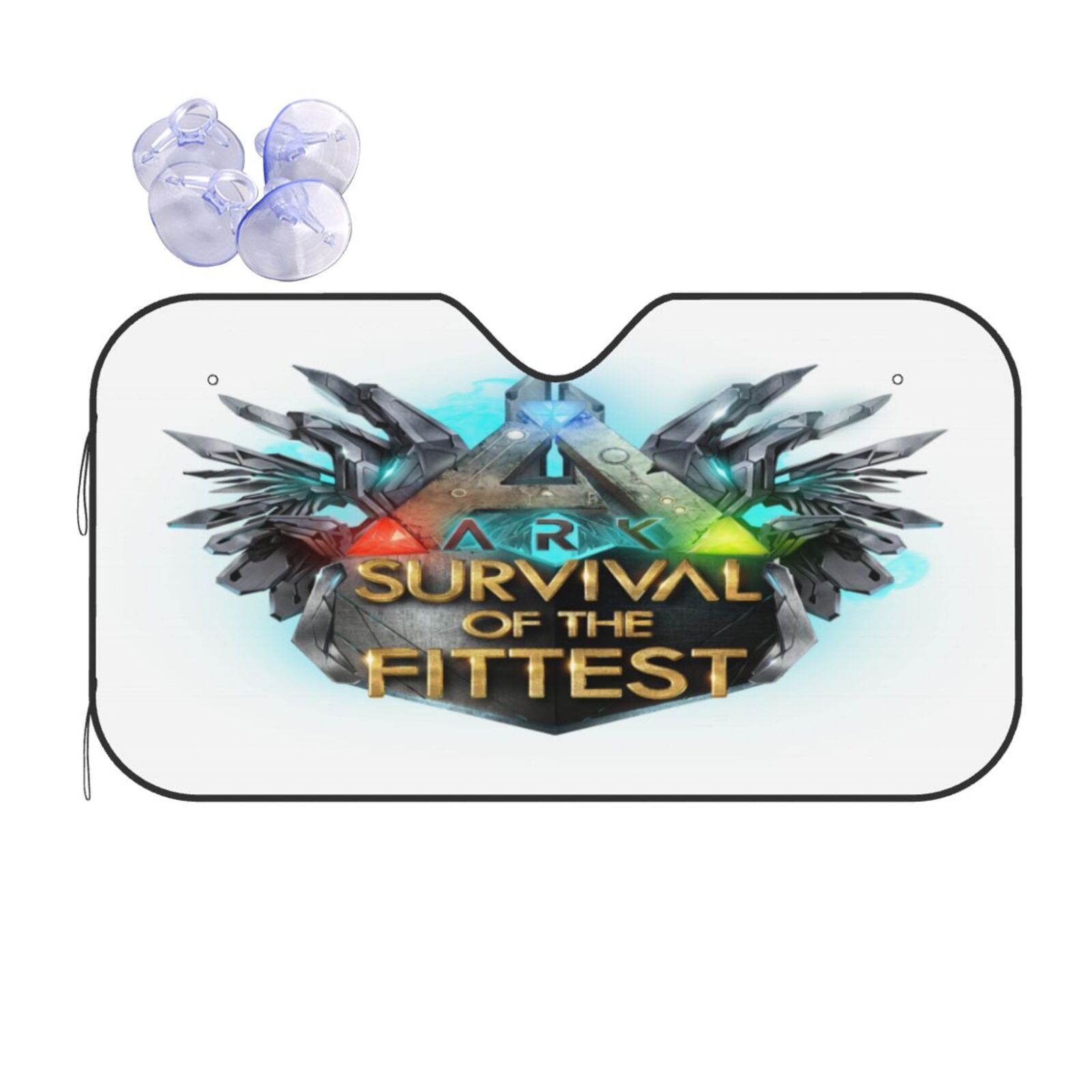 Ark Survival Car Sun Shade Windshield Cartoon Sun Shade for Car Truck & SUV Front Window Shade ...
