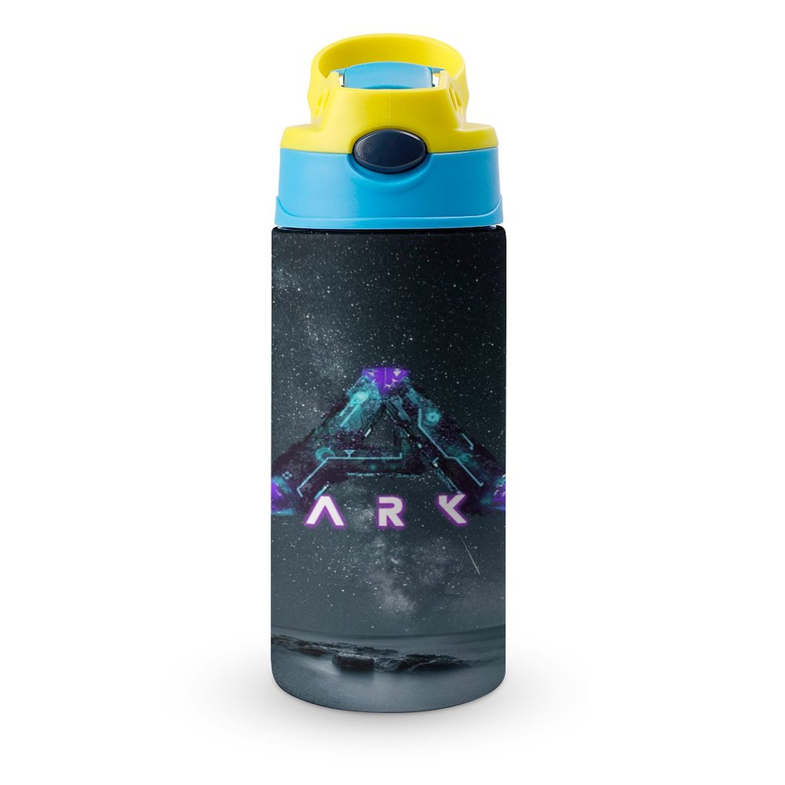 Ark Survival Kids Water Bottle with Straw Lid 12oz Stainless Steel ...