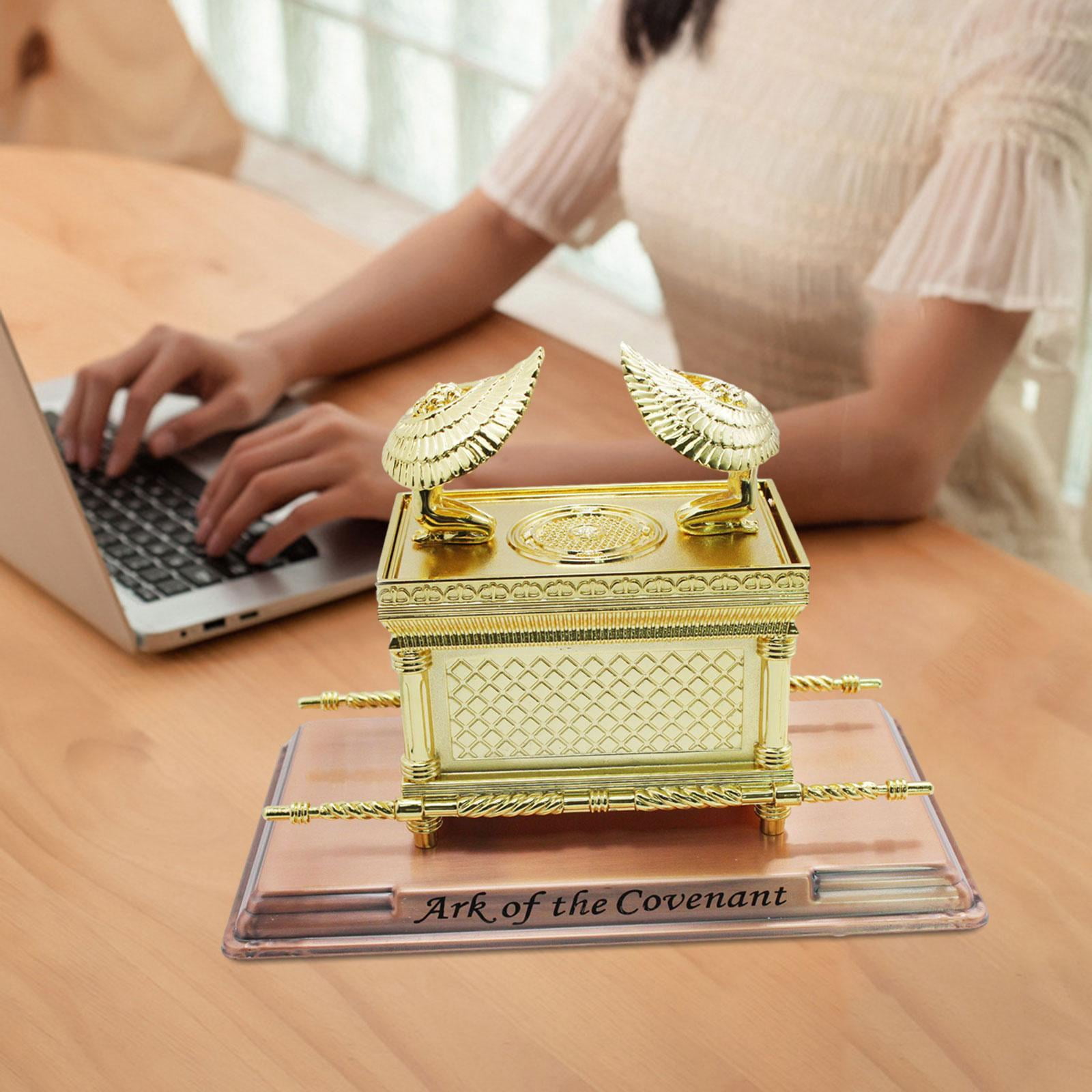 Ark of The Covenant Decorative Golden Statue for Party Table Tabletop ...