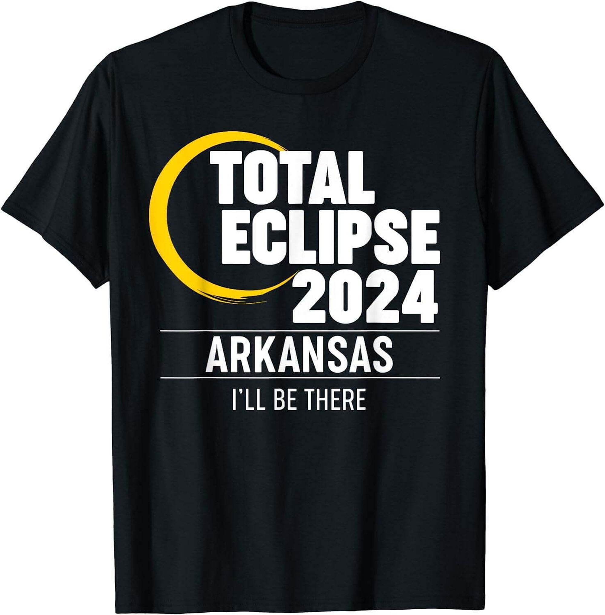 Arkansas Eclipse 2024 Commemorative Tee: Capture the Magic of the Total ...