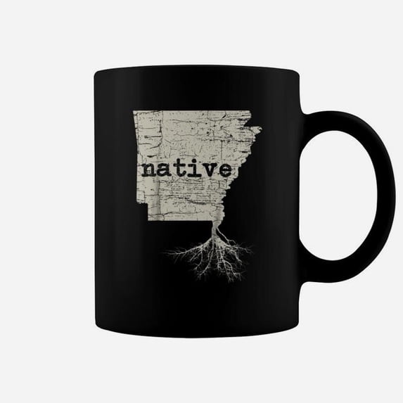 Arkansas Home Native Roots State Pride Tshirt Coffee Mug - Walmart.com