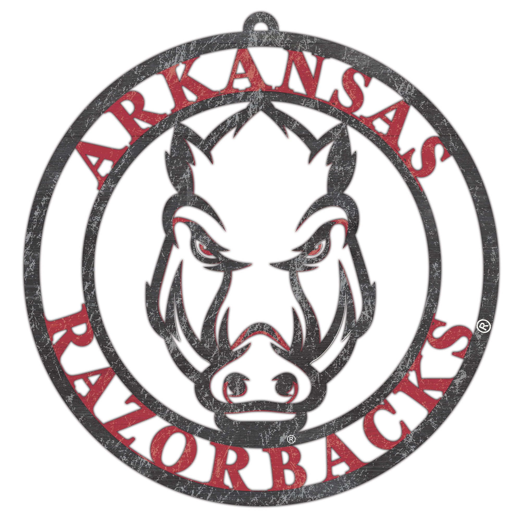 Arkansas Razorbacks 16'' Team Color Logo Cutout - Walmart.com