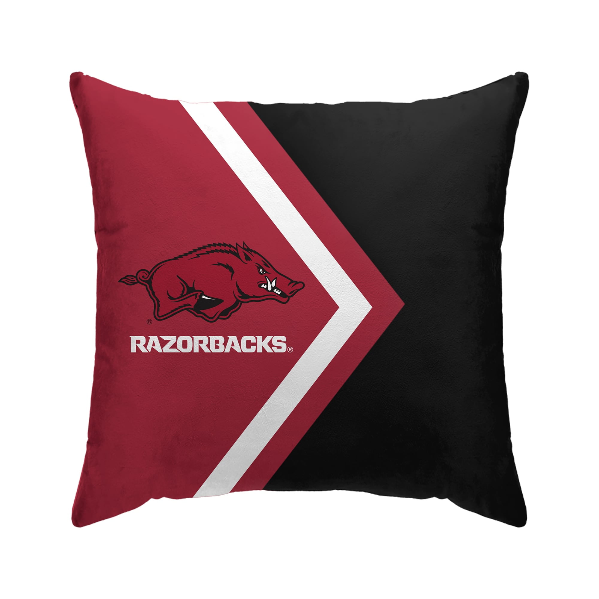Arkansas Razorbacks 16'' x 16'' Side Arrow Poly Span D-cor Pillow ...