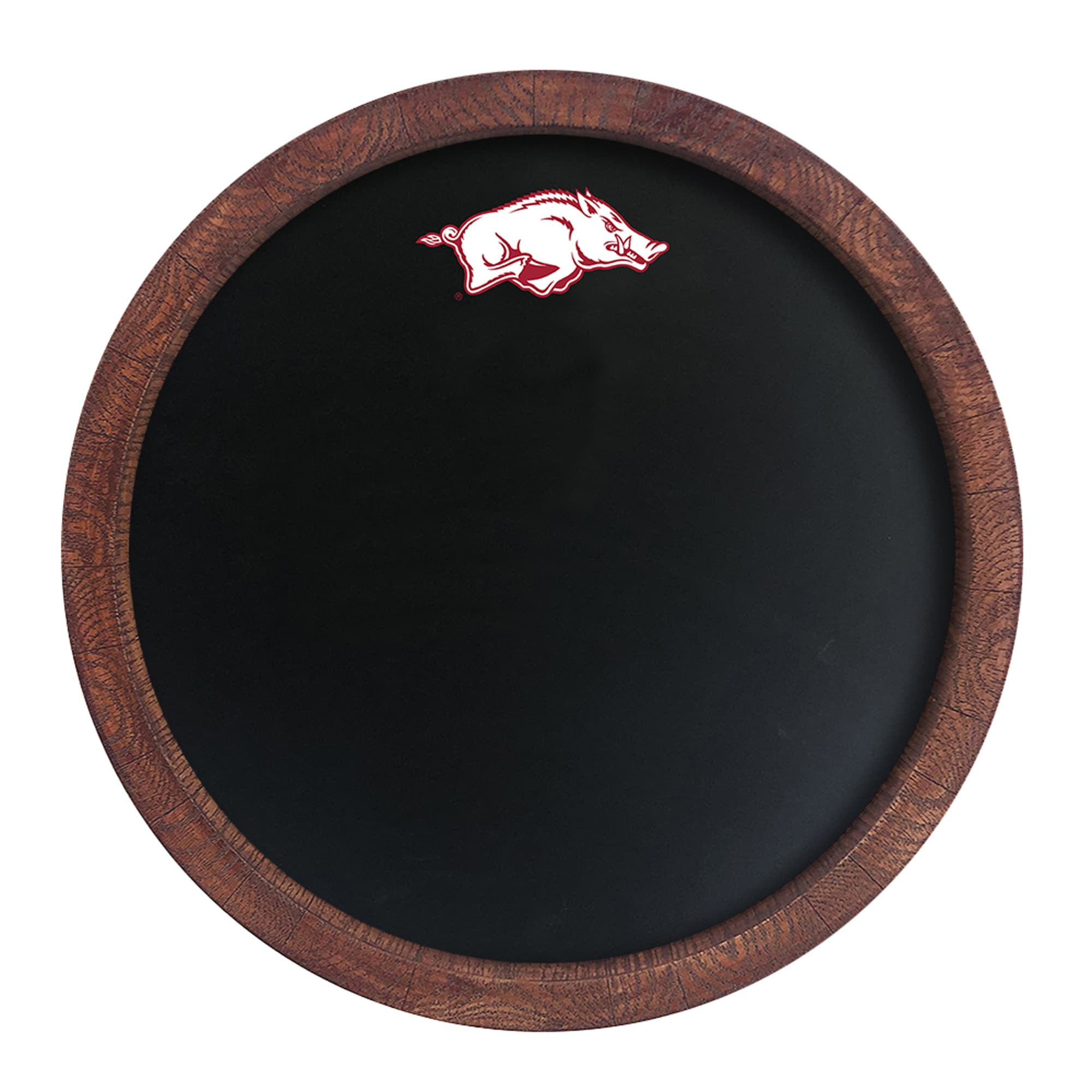 Arkansas Razorbacks 20.25'' Round Chalkboard Faux Barrel Top Sign ...