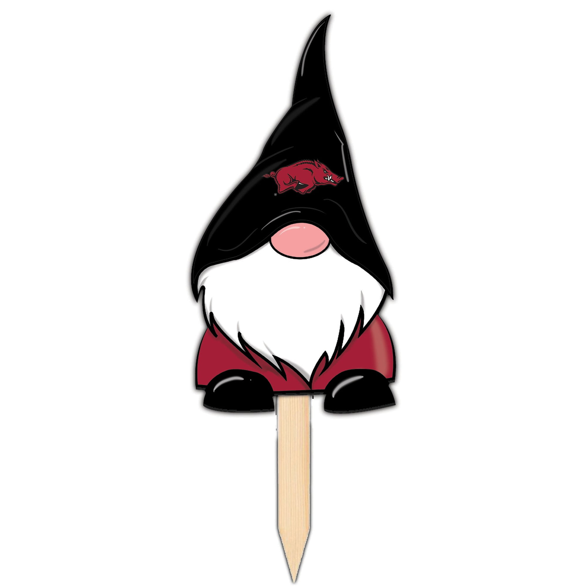 Arkansas Razorbacks Gnome Yard Stake - Walmart.com
