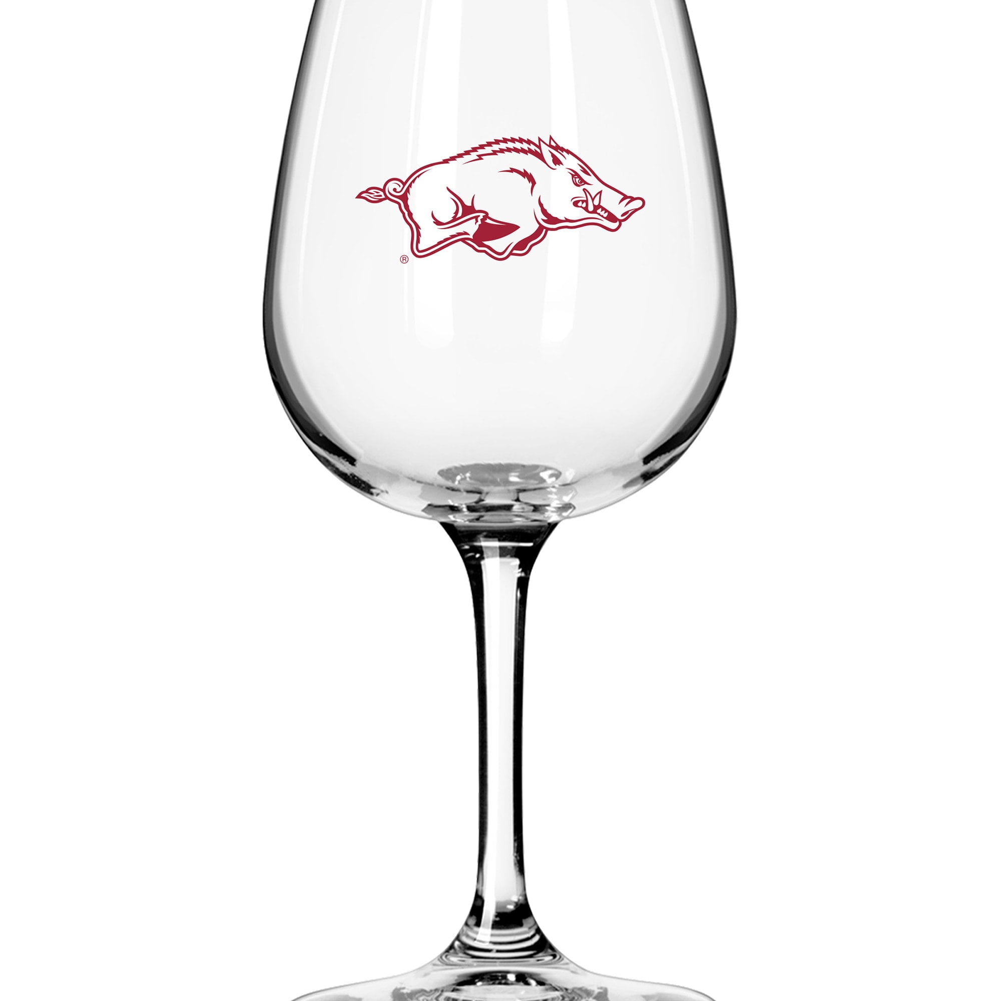 Arkansas Razorbacks Logo 12oz. Stemmed Wine Glass - Walmart.com