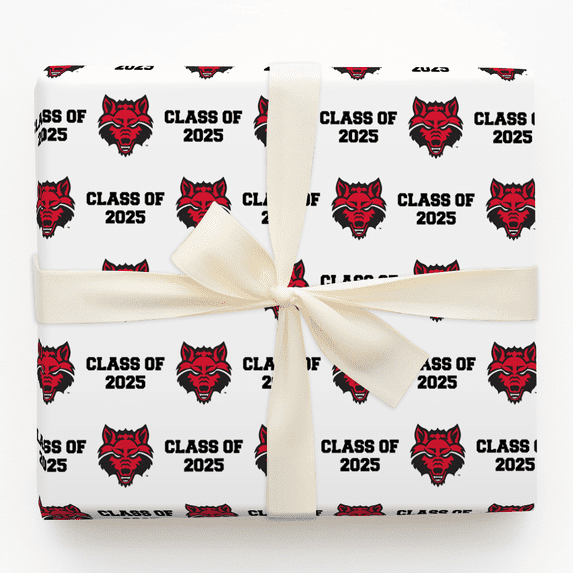 Arkansas State Class of 2025 - Christmas Wrapping Paper Roll - Gift ...