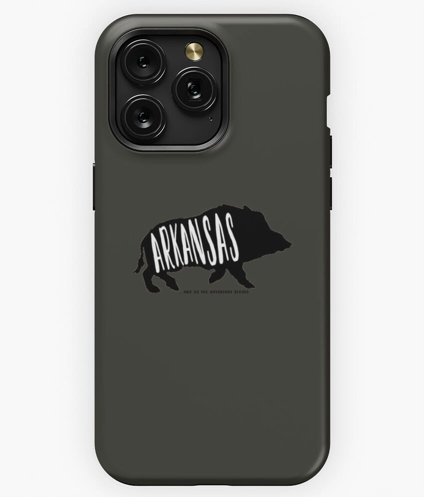 Arkansas The Natural State Vintage Hometown Pride Map A269 Phone Case ...