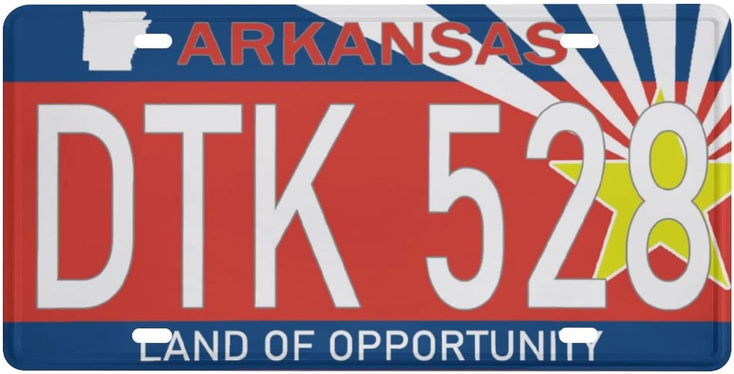 Arkansas Vintage License Plate Arkansas Novelty License Plate Arkansas ...