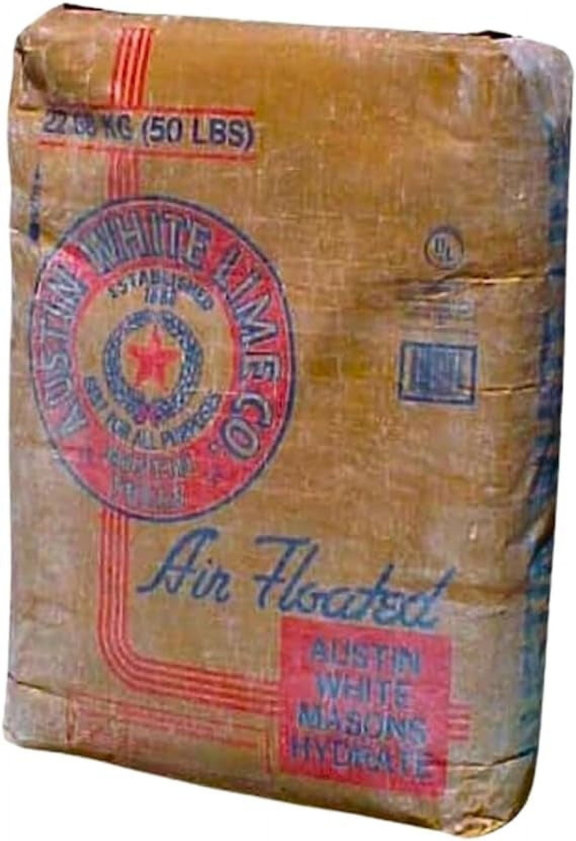 Arkansas White Lime Hydrated Lime 50lb Bulk Powder Bag - Evergreen Farm ...