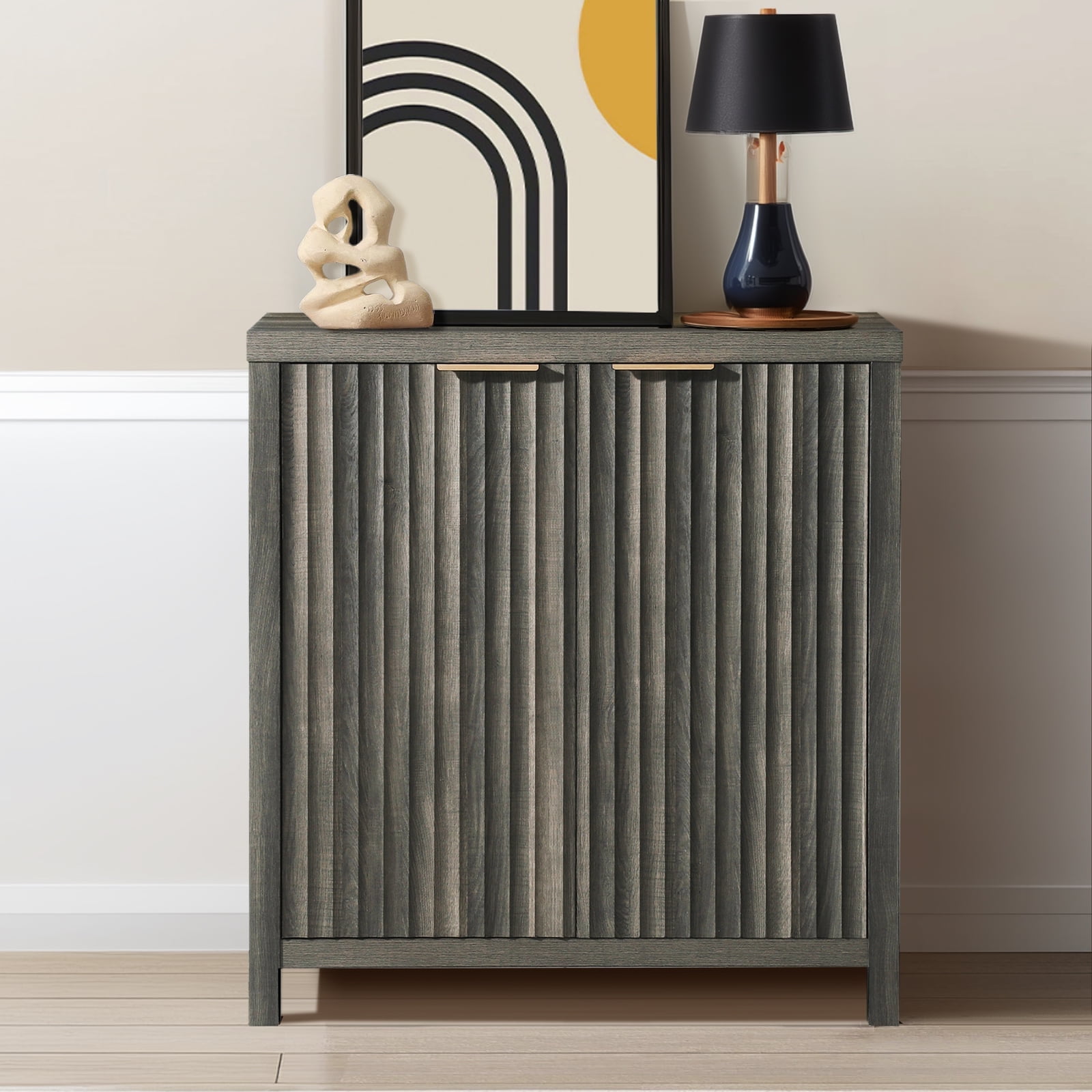 ARKANTOS Sideboard Cabinet, Kitchen Buffet Storage Cabinet, Morden ...