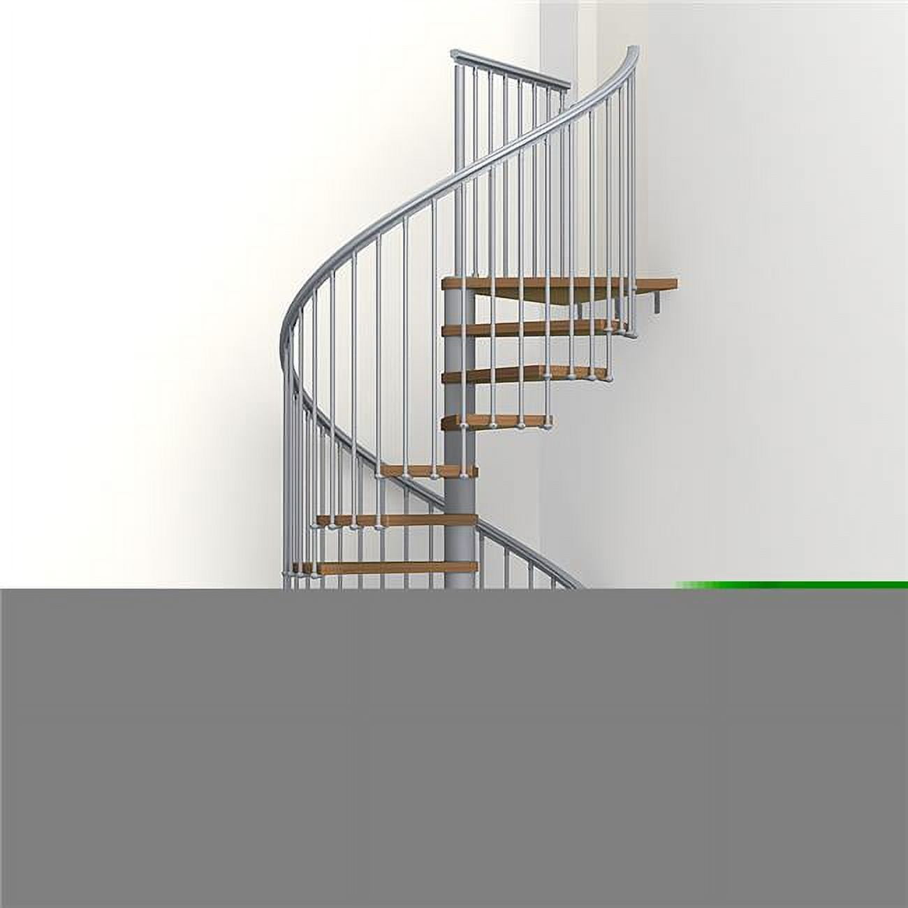 Arke Nice1 Spiral Staircase Kit - Grey - 63in. - Walmart.com