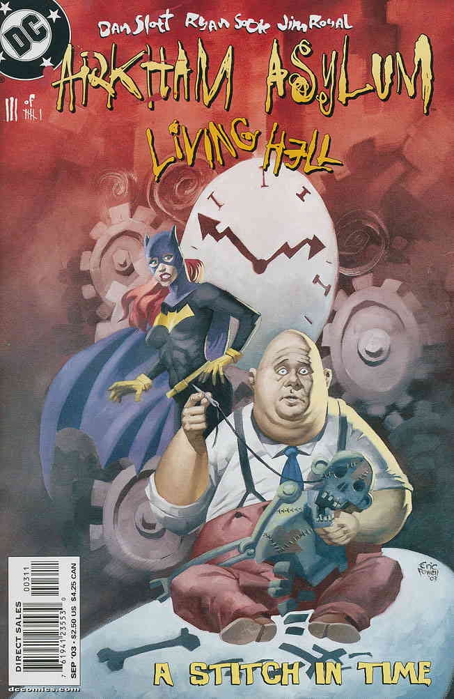 Arkham Asylum: Living Hell #3 VF ; DC Comic Book - Walmart.com