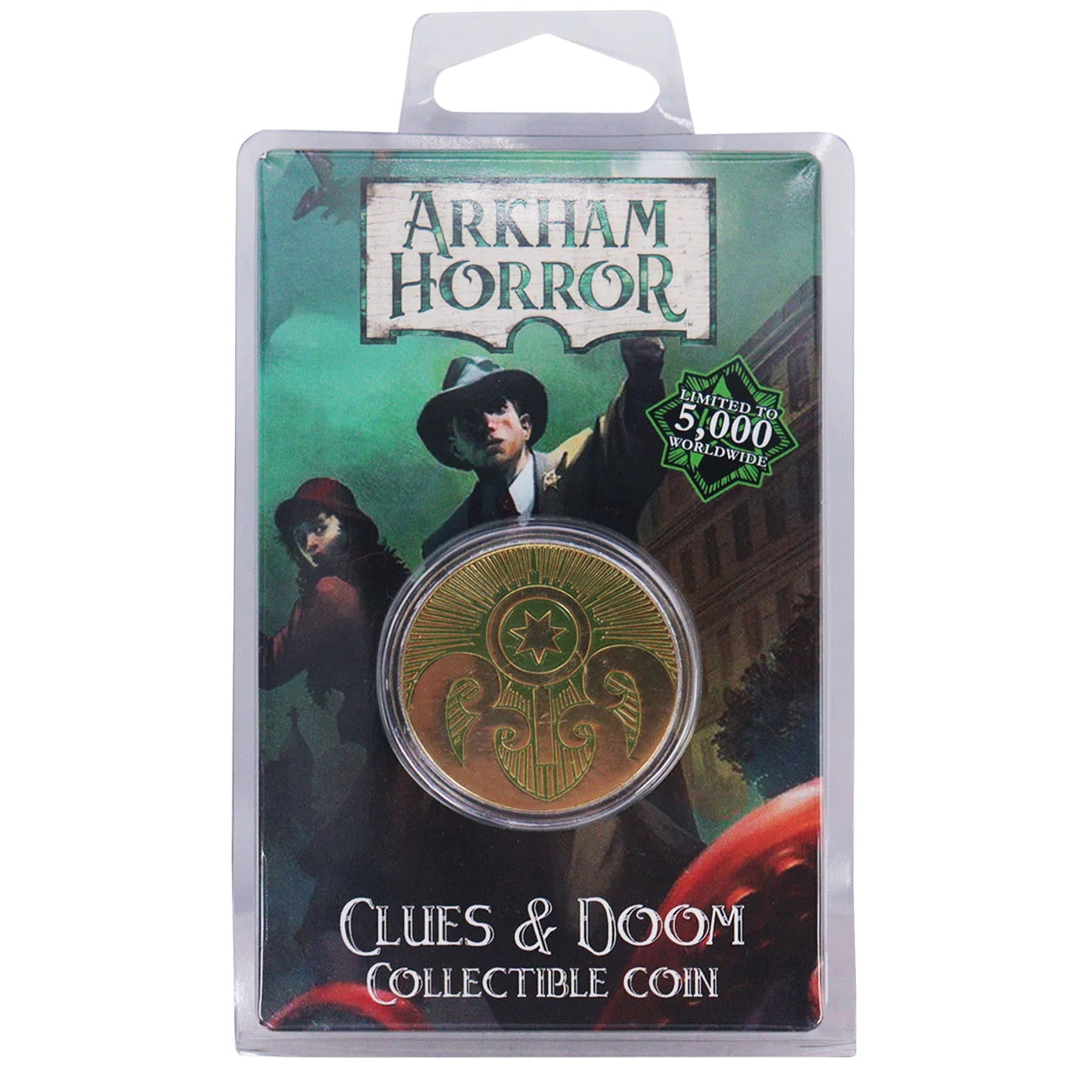 Arkham Horror Limited Edition Clues & Doom Collectible Coin - Walmart.com