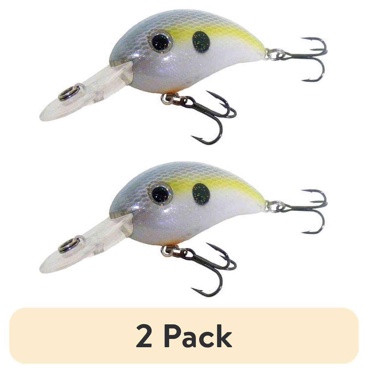 (2 pack) Arkie Lures 220 Series Crappie Crankbait, Color Sexee Shad ...