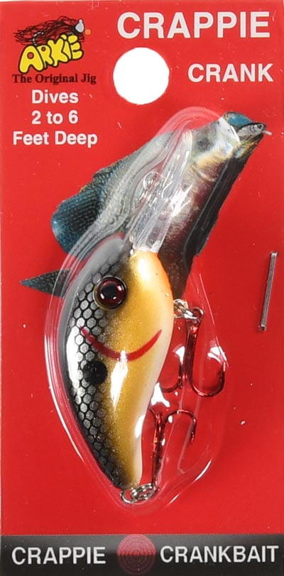 Arkie Lures 220 Series Crappie Crankbait, Color Tennessee Shad ...