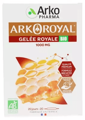 Arko Royal Hive Treasure Organic Royal Jelly 1000mg 20 Phials - Walmart ...